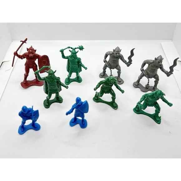 DFC | Toys | Lot Of 9 Vintage 981 Dragon Riders Of Styx Figures Incl ...